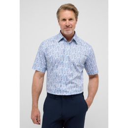 Eterna Herren Kurzarmhemd &raquo;MODERN FIT&laquo; NON IRON (b&uuml;gelfrei) blau 45, Normalgr&ouml;&szlig;en