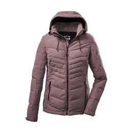 Killtec Steppjacke »KOW 149 WMN QLTD JCKT« Wasser- und windabweisend, atmungsaktiv, abnehmbare Kapuze altrosa 38 38 Jacke in Daunenoptik mit...