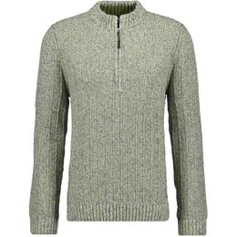 Ragman Rundhalspullover Neon gr&uuml;n-302 54 54 Stehkragen-Pullover
