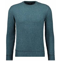 Ragman Longpullover Dunkelgr&uuml;n-357 LT LT Rippenstrick und Bicolour