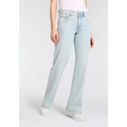 Herrlicher Damen Bootcut-Jeans "Edna Denim Comfort"cool breeze, Gr. 31, Denim/Jeans, Obermaterial: 98% Baumwolle, 2% Elasthan, Jeans
