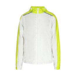 ALEKO Jacke Herren Größe S limone / dunkelgrau / weiß