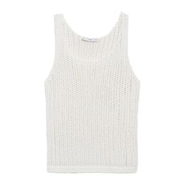 Mango Knitted Top 'GONZALO' female White size XXL