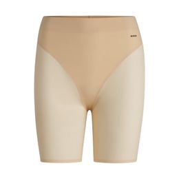 BOSS Damen Slip "CYCLIST HW B.BODY", Gr. XXXL, beige, Jersey, Obermaterial: 66% Polyamid, 34% Elasthan, unifarben, Unterhosen, mit dezentem Logodruck