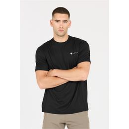 Virtus Damen Funktionsshirt "Finnian", schwarz, Gr. XL, unifarben, 100% Polyester, Shirts, Mit Quick-Dry-Funktion