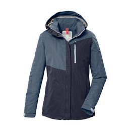 Killtec Damen Funktionsjacke "KOS 366 WMN JCKT", blau, Gr. 36, Oberstoff: 100% Polyester, Futter: 100% Polyester, Jacken, Wasser- und winddichte