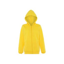 Nally Zip-Up Hoodie female Yellow size M