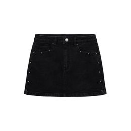 MANGO TEEN Rock 'PARTYF' Damen Größe 38 black denim