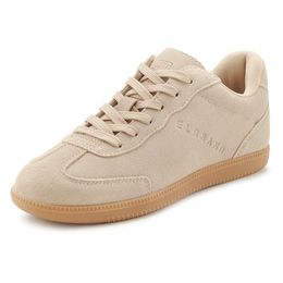ELBSAND Sneaker Herren Gr&ouml;&szlig;e 44 beige / wei&szlig;