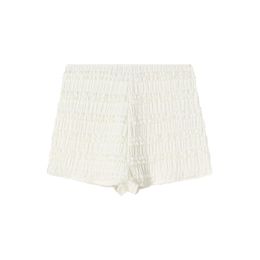 Bershka Shorts Damen Größe 34 offwhite