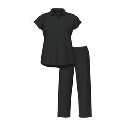 Ulla Popken Pajama female Black size 54-56