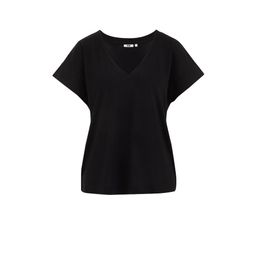 WE Fashion T-Shirt Damen Gr&ouml;&szlig;e XL schwarz