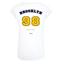 F4NT4STIC Shirt 'Brooklyn 98 NY' female White size XXXL