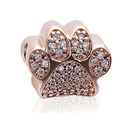Pandora Rosévergold. Bead mit Edelsteinen - 10% | Schmuck