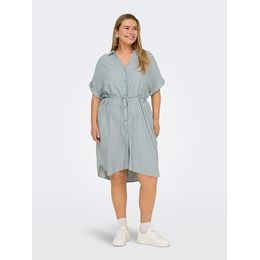 Only Carmakoma Kleid in Grau - 55% | Gr&ouml;&szlig;e 42 | Damen-kleider