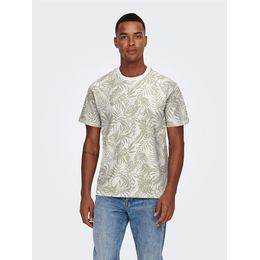 Only & Sons ONLY & SONS Shirt "Perry" in Beige - 35% | Größe L | Herren-plussize