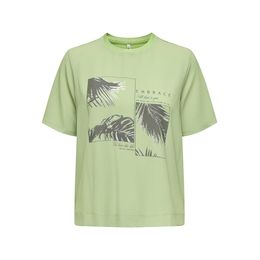 Only Shirt "New Flora" in Gr&uuml;n - 56% | Gr&ouml;&szlig;e S | Damen-tops