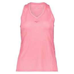 Mizuno Trainingstop "Aero" in Rosa - 70% | Gr&ouml;&szlig;e L | Damen-outdoor-tops-shirts