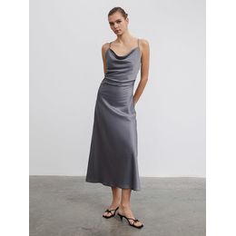 BGN Kleid in Grau - 83% | Größe 34 | Damen-kleider