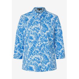 More & More More & More Bluse in Blau/ Wei&szlig; - 80% | Gr&ouml;&szlig;e 38 | Damen-blusen