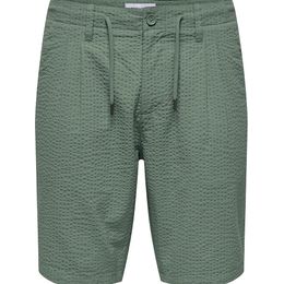 Only & Sons ONLY & SONS Shorts in Gr&uuml;n - 35% | Gr&ouml;&szlig;e L | Herren-plussize