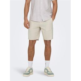 Only & Sons ONLY & SONS Shorts in Creme - 47% | Größe L | Herren-plussize
