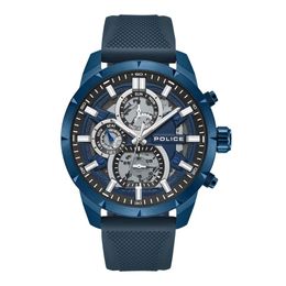 Police Analog Watch 'Neist' male Blue size One Size