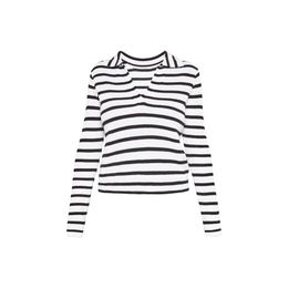 SANIKA Pullover 'Fashion Look' Damen Gr&ouml;&szlig;e L schwarz / wei&szlig;
