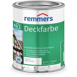 Remmers Deckfarbe wei&szlig;, 0,75 l