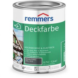 Remmers Deckfarbe basaltgrau RAL 7012, 0,75 l