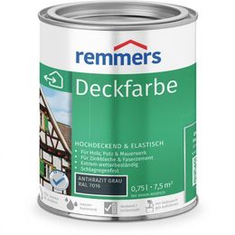 Remmers Deckfarbe anthrazitgrau RAL 7016, 0,75 l