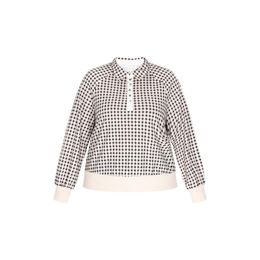 Sanika Sweatshirt female Black, White size XL