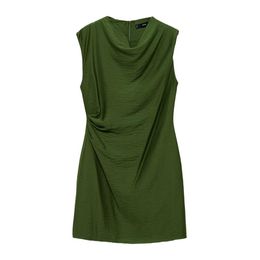 Mango Kleid 'CARLOTA' Damen Gr&ouml;&szlig;e 34 oliv Winterkleid