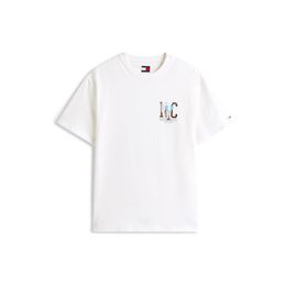 Tommy Jeans T-Shirt Herren Gr&ouml;&szlig;e XXXL azur / opal / dunkelrot / wei&szlig;