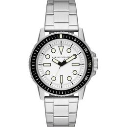 Armani Exchange Uhr Herren Größe One Size schwarz / silber / weiß