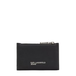 KARL LAGERFELD JEANS Portemonnaie Damen Gr&ouml;&szlig;e One Size schwarz / silber