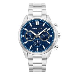 Police Analog Watch 'Rangy' male Silver size One Size