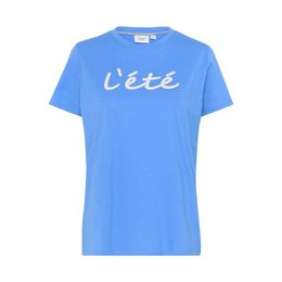 Saint Tropez T-Shirt 'KortneaSZ' Damen Gr&ouml;&szlig;e S blau / wei&szlig;