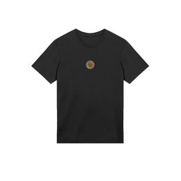 F4NT4STIC Shirt 'Happy Flower' male Black size S