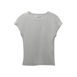 Pull&Bear Pull&bear T-Shirt Damen Gr&ouml;&szlig;e L hellgrau