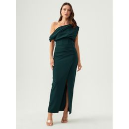 BWLDR Abendkleid 'RHODIA' Damen Gr&ouml;&szlig;e 36 dunkelgr&uuml;n Winterkleid
