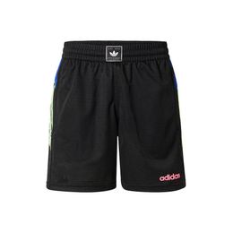 adidas originals Shorts '96' Herren Größe 44/46 royalblau / hellgrün / hellpink / schwarz