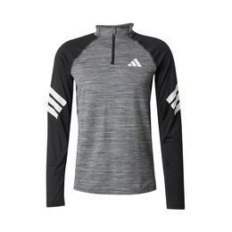 adidas Performance Funktionsshirt 'Gym+' Herren Gr&ouml;&szlig;e L grau / dunkelgrau / schwarz / wei&szlig;