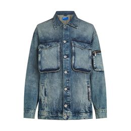 KARL LAGERFELD JEANS Jacke Damen Gr&ouml;&szlig;e XL blue denim