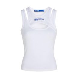 KARL LAGERFELD JEANS Top female White size L