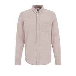WE Fashion Button Up Shirt male Brown size XXXL
