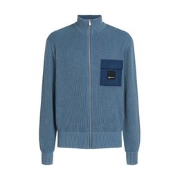 KARL LAGERFELD JEANS Strickjacke Herren Gr&ouml;&szlig;e XS marine / rauchblau