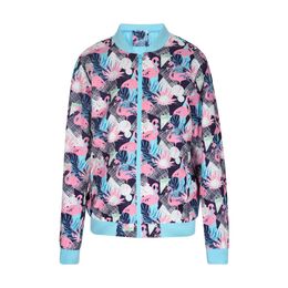 HOMEBASE Jacke Herren Gr&ouml;&szlig;e XXL hellblau / dunkelblau / rosa / wei&szlig;
