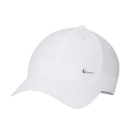 Nike Sportswear Cap 'Club' Damen Gr&ouml;&szlig;e 58/59 silber / wei&szlig;