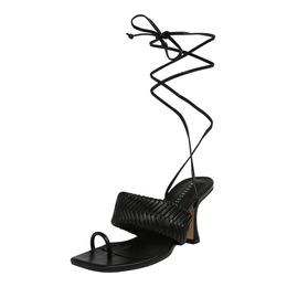 Warehouse Zehentrenner Damen Größe 40.5 schwarz